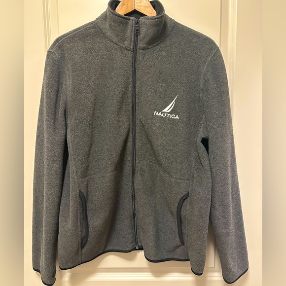 Nautica | Jackets & Coats | Grey Nautica Zip Up | Poshmark